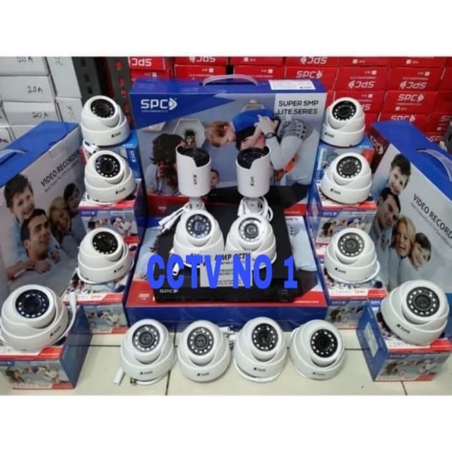 Jual PAKET CCTV SUPER PREIUM SPC 16 CHANNEL 5 MEGAPIXCEL LENGKAP HDD ...