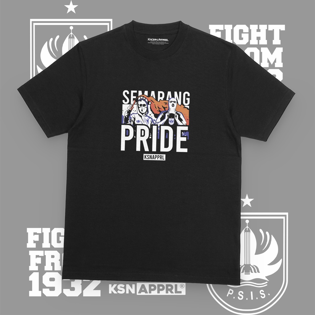 Jual Kaos PSIS Semarang "Semarang Pride" -Kaos Suporter PSIS/Kaos PSIS Liga 1/Kaos Semarang ...