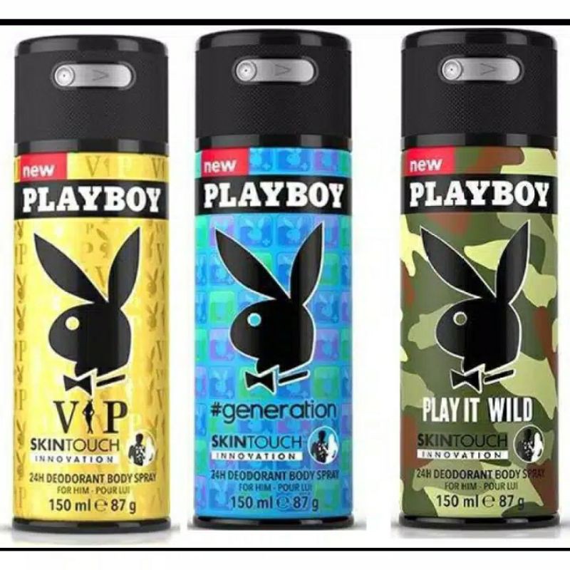 Jual BODY SPRAY PLAYBOY NEW YORK | Shopee Indonesia