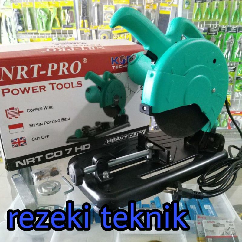 Jual Mesin Potong Besi 7 Inch / Mesin Cut Off 7 Inch NRT PRO Potong ...