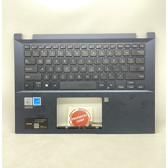 Jual Cassing Keyboard / Palmrest Asus Pro P2451 Navy Blue (Tested ...