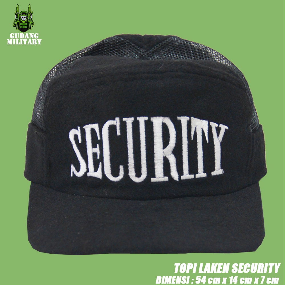 Jual Topi Laken Security | Topi Laken Hitam | Topi Security | Shopee ...
