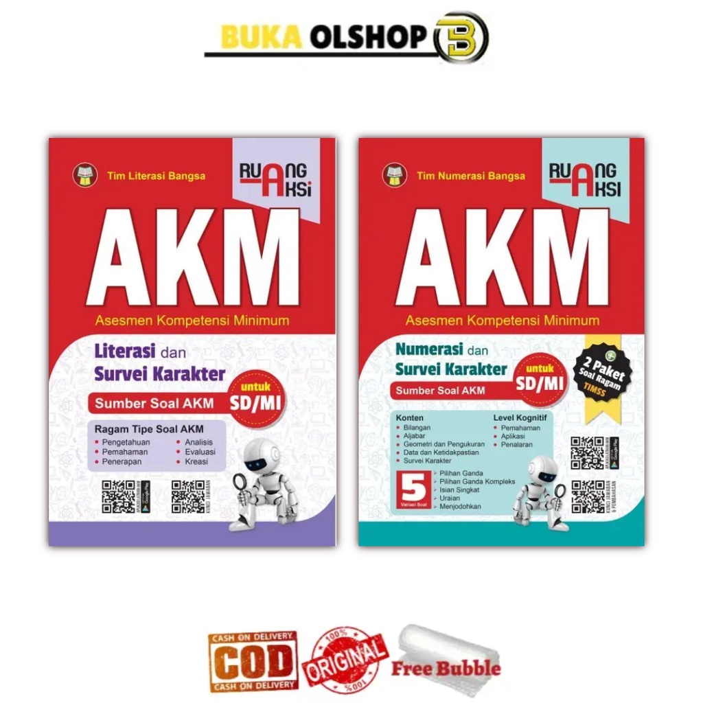 Jual Buku AKM Numerasi Literasi SD Ruang Aksi AKM SD | Shopee Indonesia
