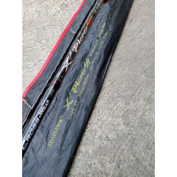 Jual JORAN SEAHAWK EXPLORER X'PLORER SPINING 602 line 8-17 lbs | Shopee ...