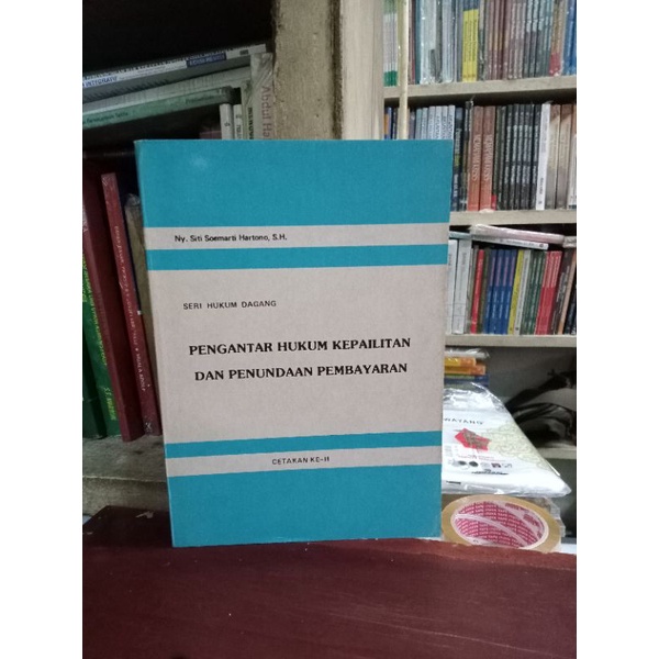 Jual Pengantar Hukum Kepailitan Dan Penundaan Pembayaran | Shopee Indonesia