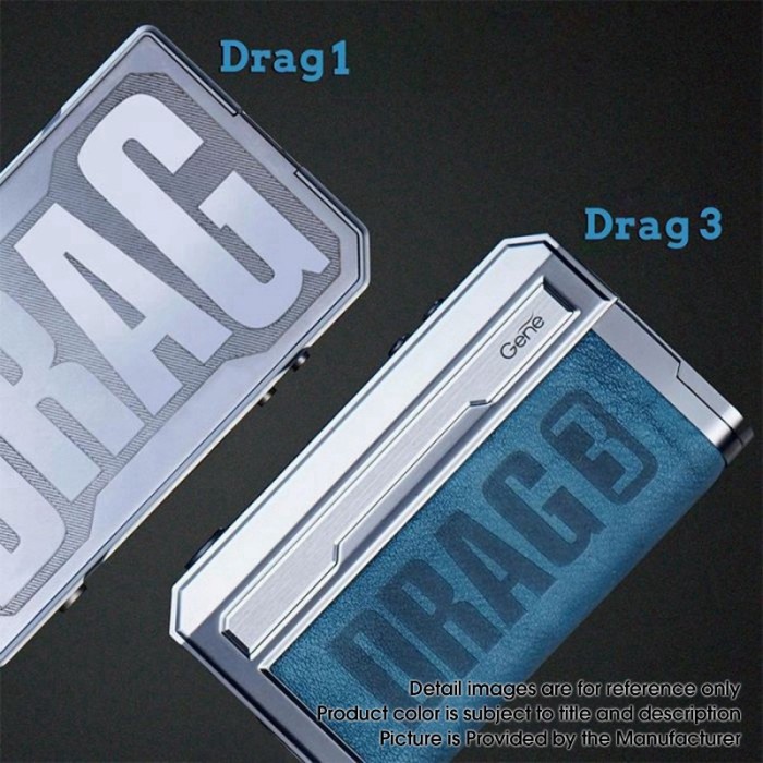 Jual VOOPOO DRAG 3 177W TC BOX MOD AUTHENTIC BY VOOPOO MOD VAPORIZER ...