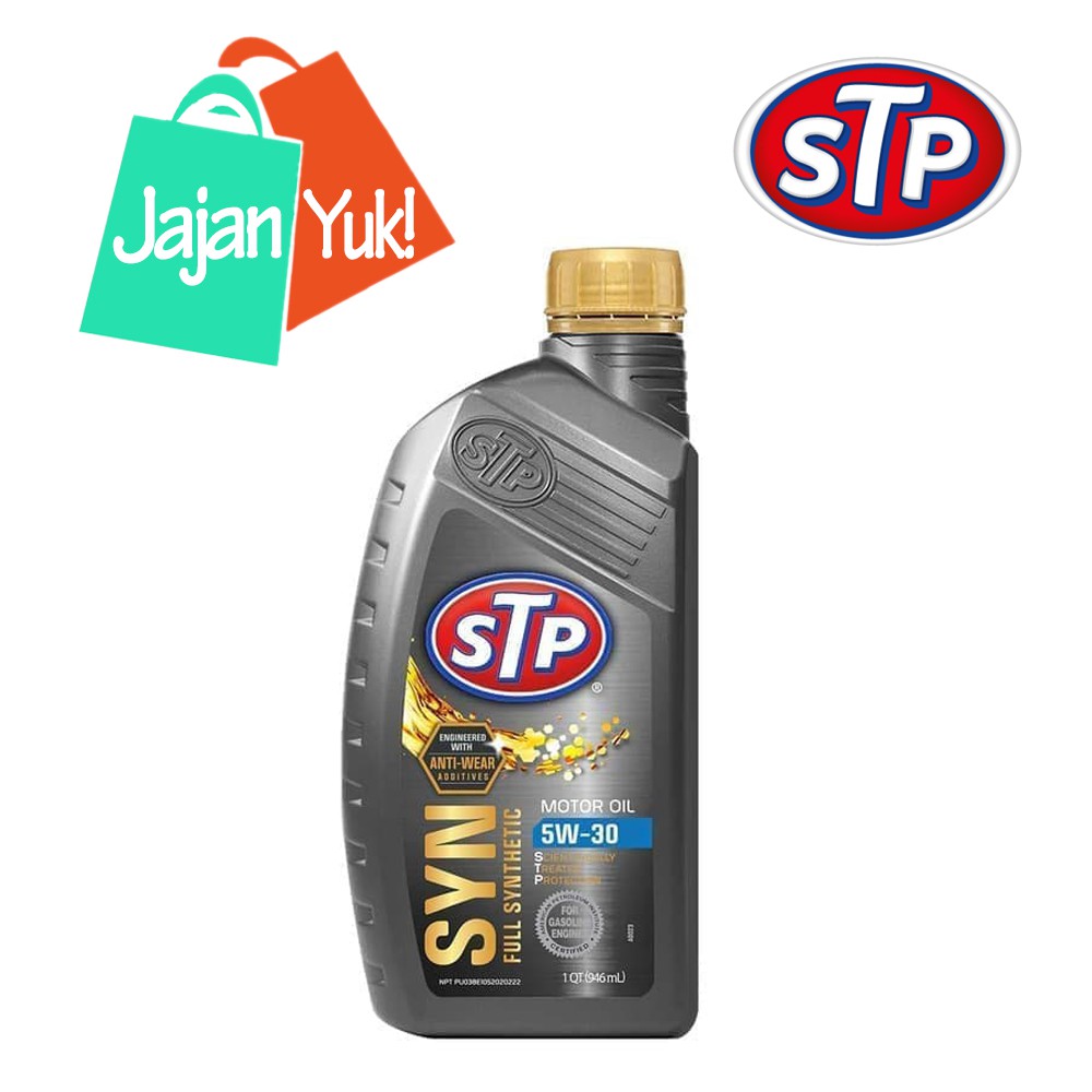 Jual STP FULL SYNTHETIC MOTOR OIL 5W-30 946 mL PRODUK ORIGINAL | Shopee Indonesia