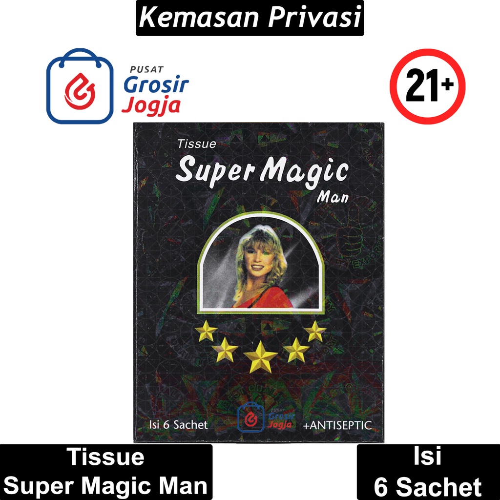 Jual Tisu Magic Tissue Super Magic Man Original | Shopee Indonesia