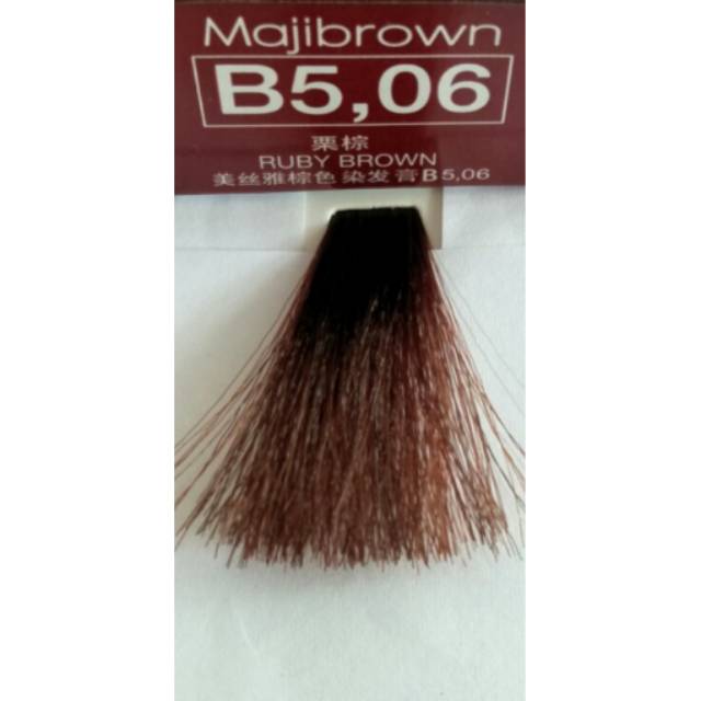 Jual 50 ML L'Oreal Majibrown B5.06 Hair Color Ruby Brown / Cat Rambut L ...