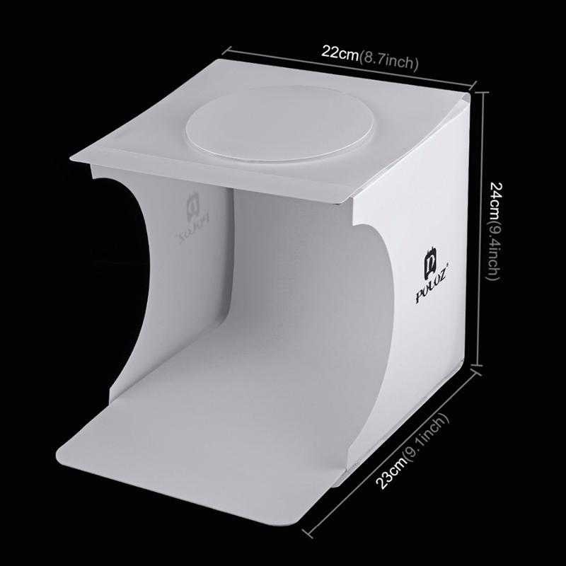 Jual PULUZ Photo Studio Mini Softbox Photo Box dengan Lampu 2 LED ...