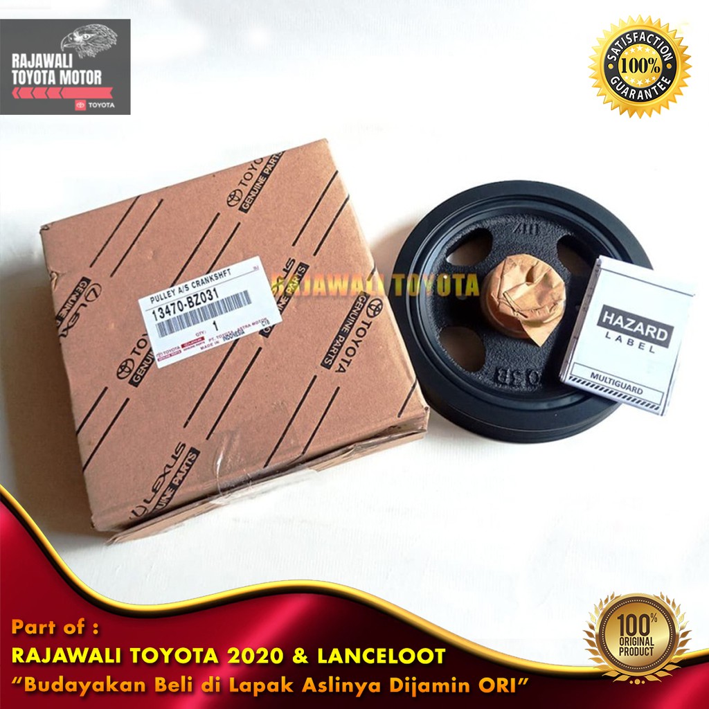 Jual Pulley Poly Krek As Avanza, Xenia, Rush & Terios 1500cc Original ...