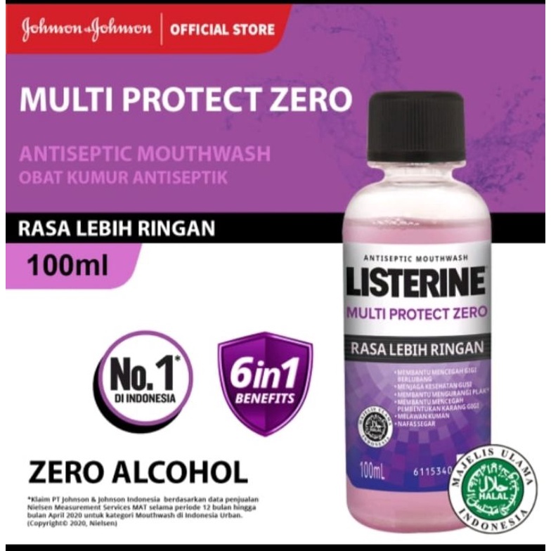 Jual LISTERINE Mouthwash Obat Kumur 250/500 ml | Shopee Indonesia