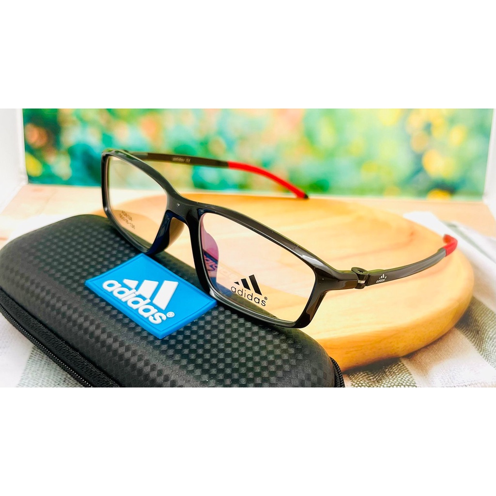 Jual Promo Kacamata Frame adidas 8138 Merah | Shopee Indonesia