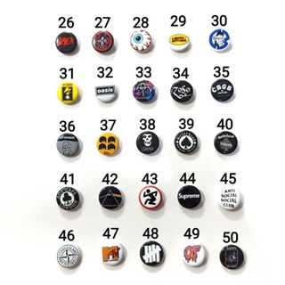 Jual Pin band Pin Button Band Musik Baju Topi Punk | Shopee Indonesia