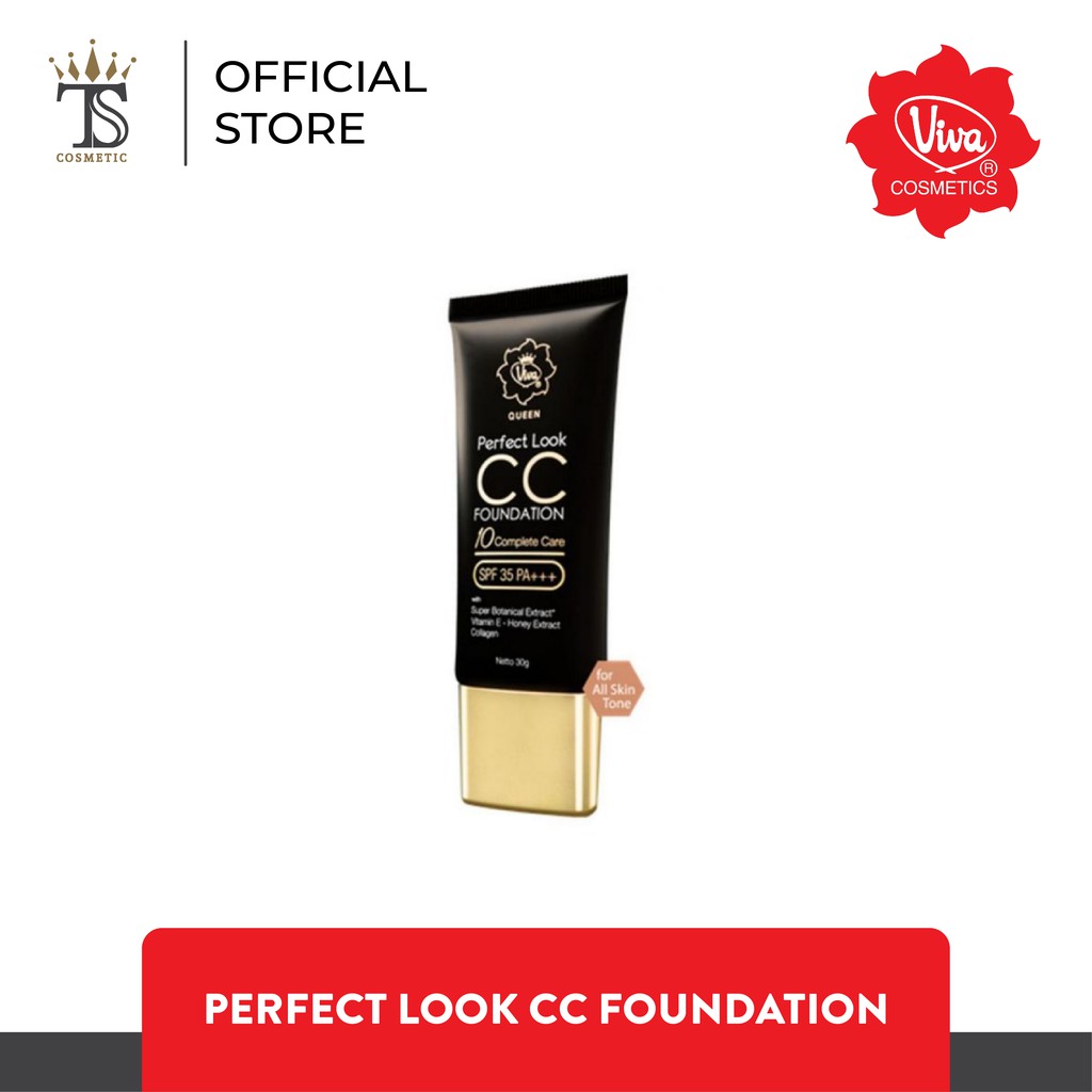 Jual Viva Perfect Look CC Foundation 30g | Shopee Indonesia