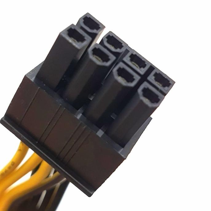 Jual Kabel Modular 8 Pin To Dual 6+2 Pin Pcie Mining Vga Gpu Power ...