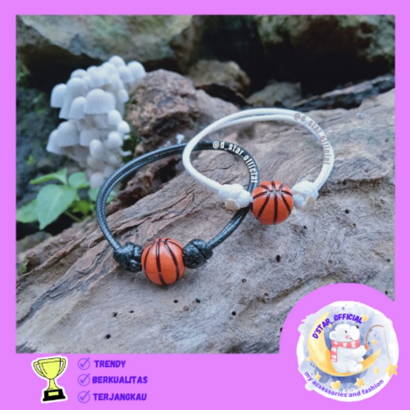 Jual bola basket || gelang pria keren gelang wanita keren gelang cocok ...