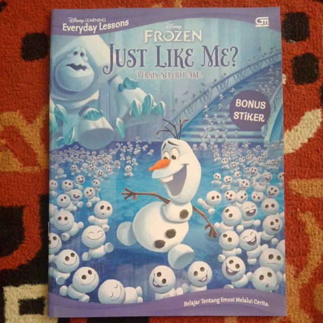 Jual Disney Learning Everyday Lesson - Frozen - Just Like Me (Persis ...
