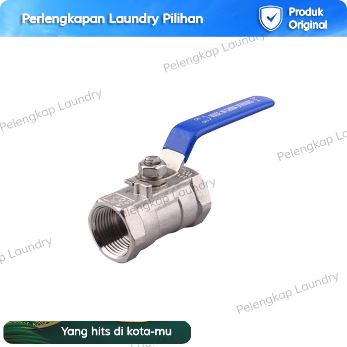 Jual Kran Sankyo Stainless Steel 1/2" Kran Uap Boiler Setrika Uap ...