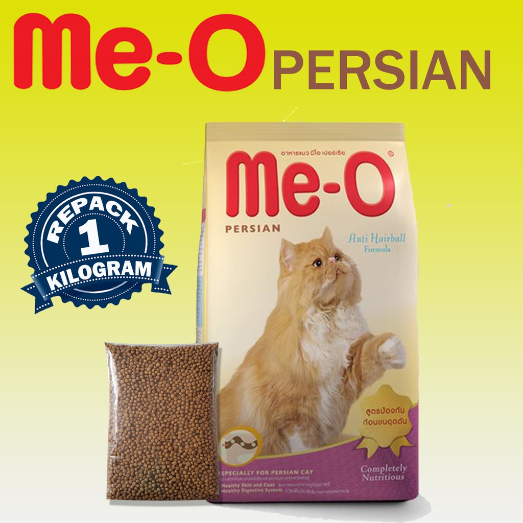 Jual MEO PERSIAN ADULT KITTEN REPACK 1KG MAKANAN KUCING | Shopee Indonesia