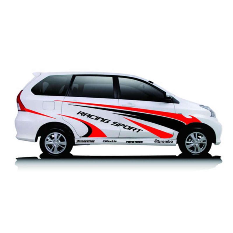 Jual 0106 sticker cutting mobil TOYOTA AVANZA XENIA ERTIGA INNOVA type ...