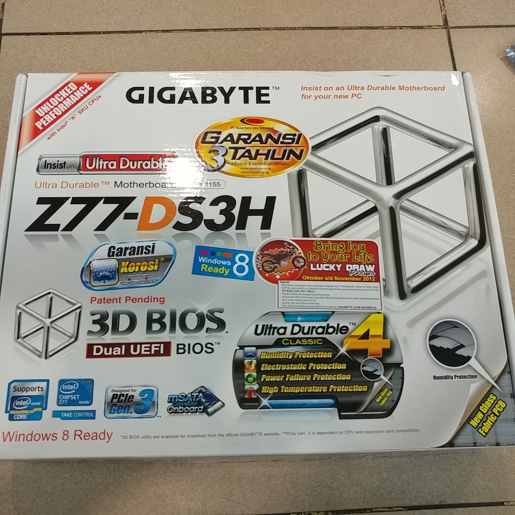 Jual Gigabyte Chipset z77 socket 1155 NEW | Shopee Indonesia