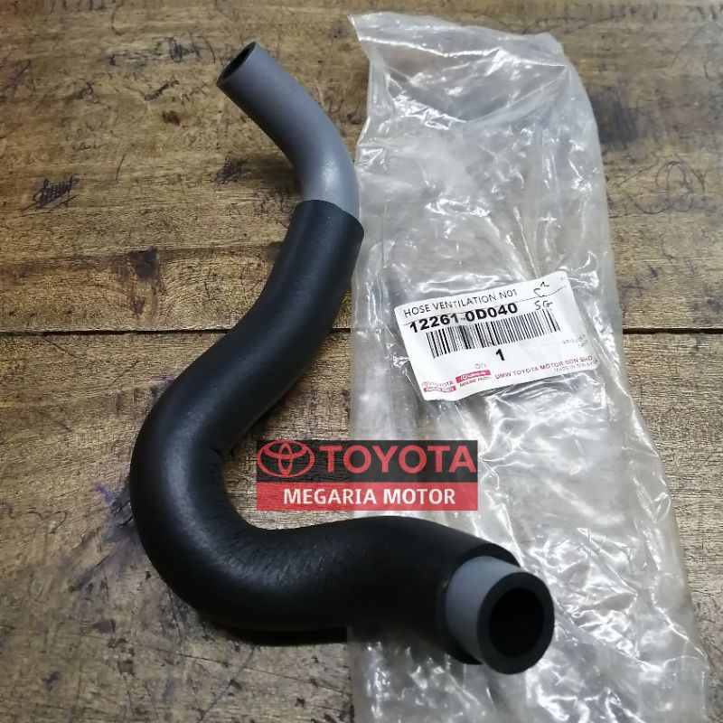 Jual Hose Vent Selang Ventilasi Hawa Pendek No 1 Altis Lama 2001 2007 ...