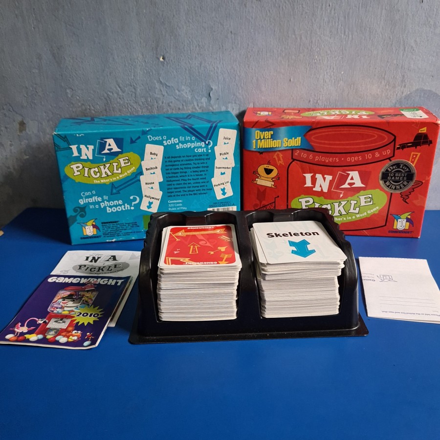 Jual Board Game - In a Pickle The Whats in A Word Game by Gamewright ...