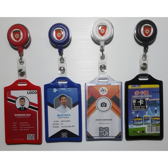 Jual Unik Yoyo Id Card Putar + Logo Polri-Polda-Humas-Satlantas-Sabhara ...