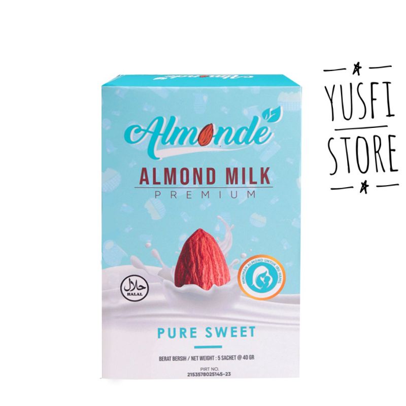 Jual Susu Almonde Susu Almond Milk Nutrisi Ibu Hamil Bumil Nutrisi ...