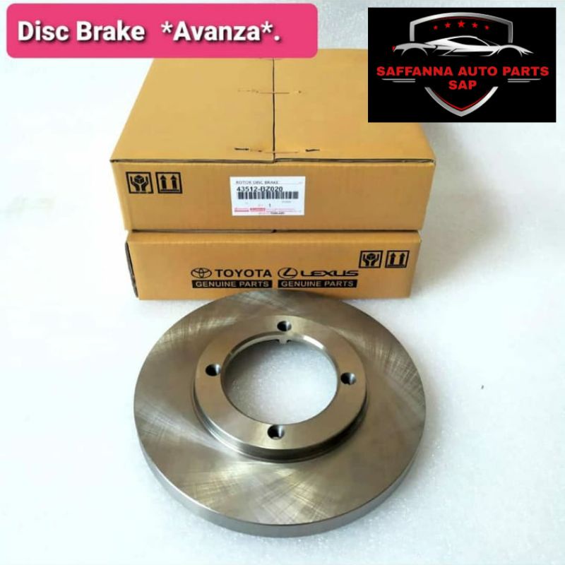 Jual DISC BRAKE PIRINGAN CAKRAM TOYOTA AVANZA VELOZ XENIA ALL NEW ...