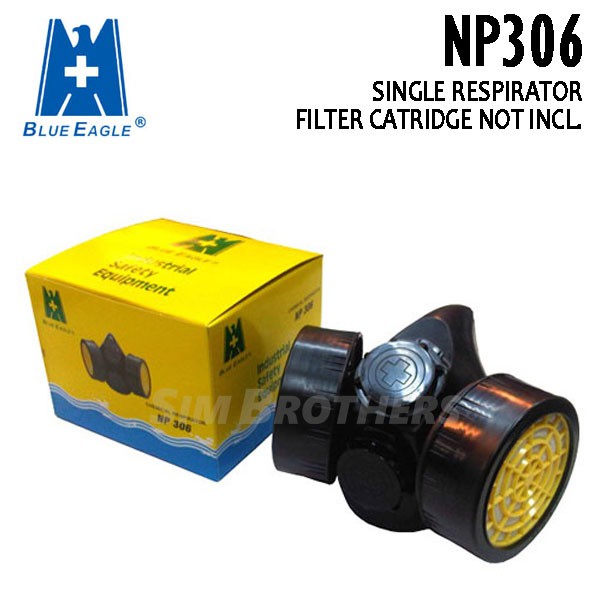 Jual Blue Eagle NP 306 Masker Double Respirator | Shopee Indonesia
