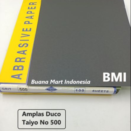 Jual Amplas Duco Taiyo No 500 | Amplas Kertas | Amplas Lembaran Grit ...