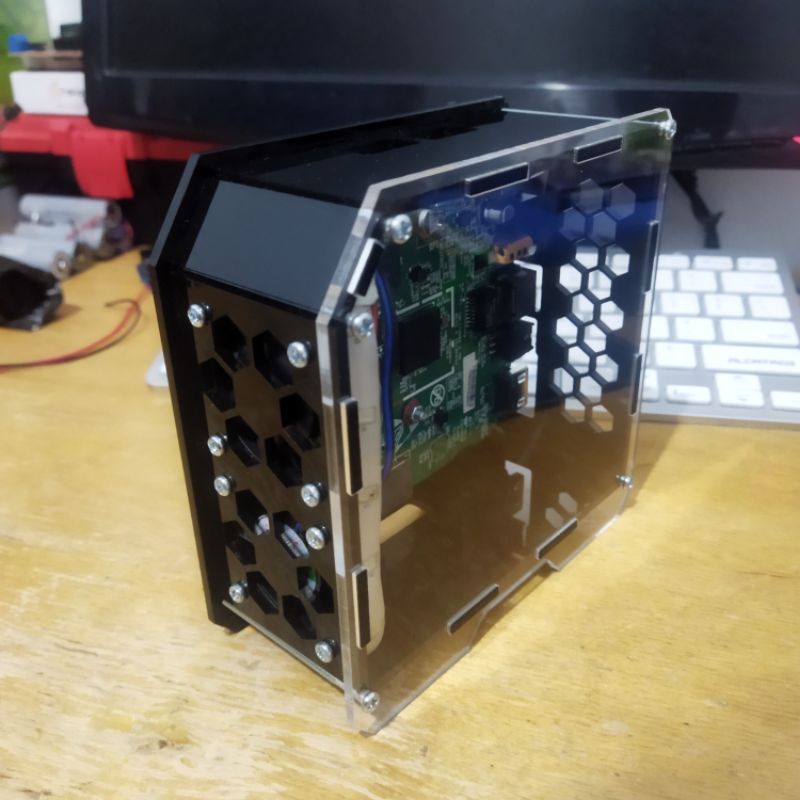 Jual Casing Akrilik STB HG680P OpenWrt | Shopee Indonesia