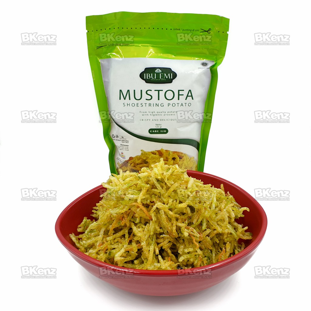 Jual Ibu Emi Mustofa Kering Kentang Shoestring Potato 100gr | Shopee ...