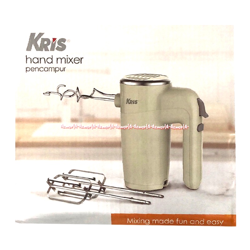 Jual Kris Hand Mixer Pencampur Pengaduk Tepung Kue Adonan Krishand