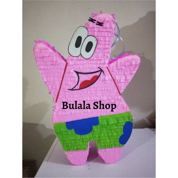 Jual Pinata pukul/Pinata Tarik Karakter Ulang Tahun Motif Patrick Star ...