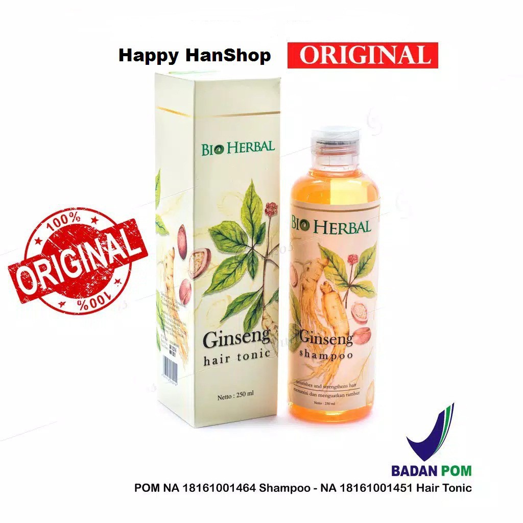Jual Penumbuh Rambut Rontok Botak Hair Tonic Shampoo Ginseng Anti Kutu ...