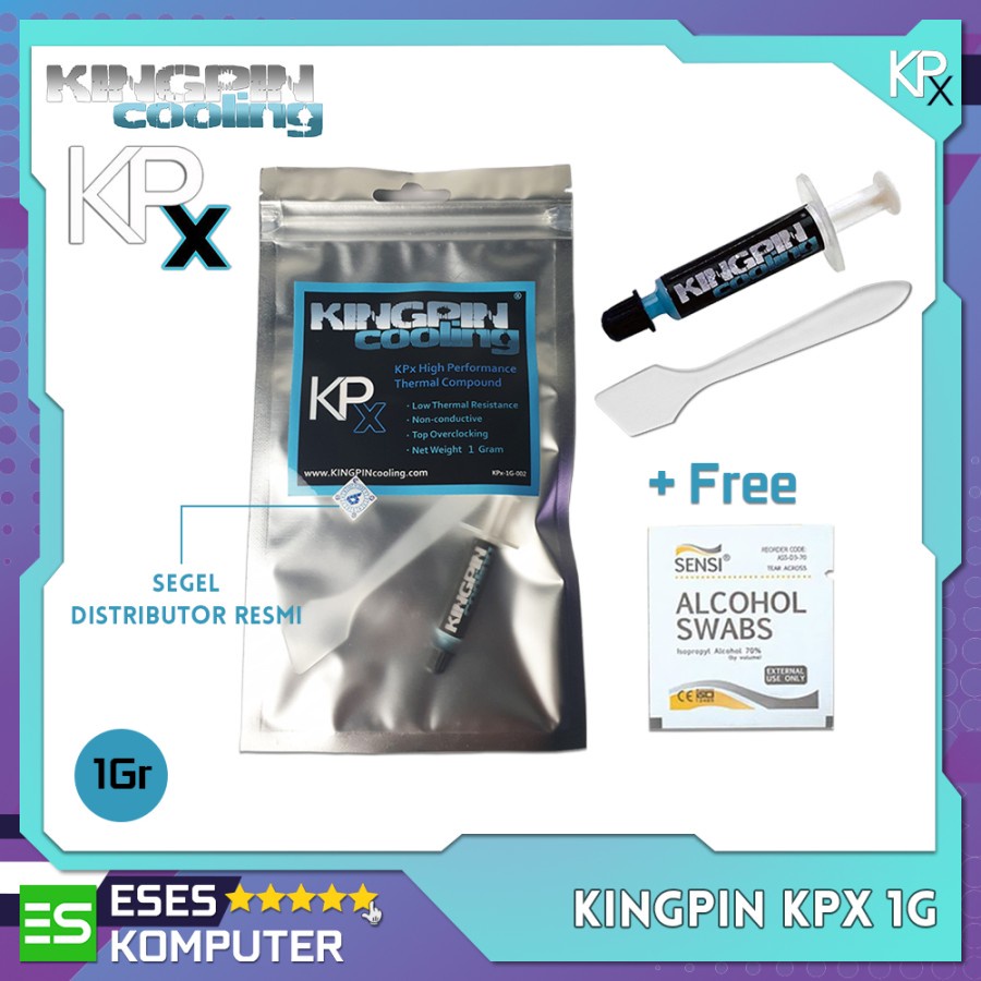 Jual Kingpin KPx 1 Gram / 1 Gr High Performance Thermal Paste Grease | Shopee Indonesia