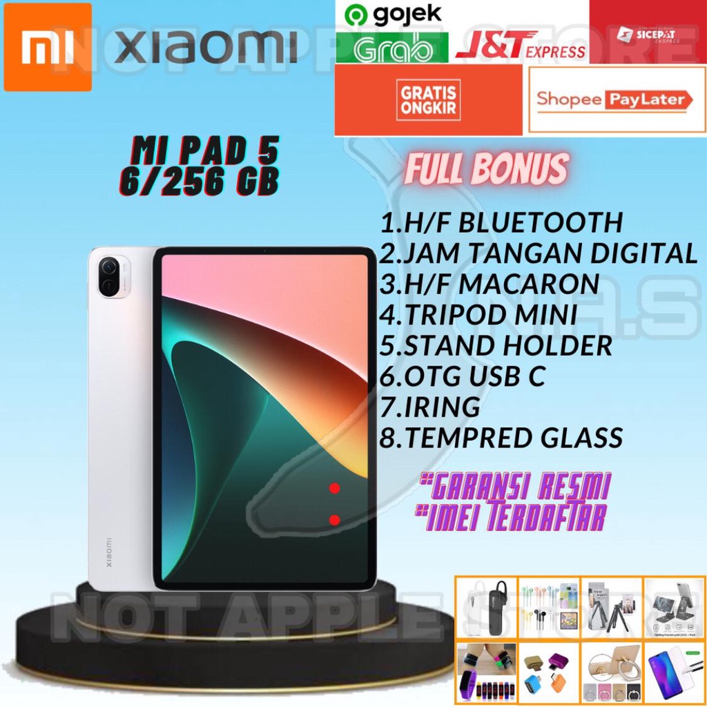 Jual XIAOMI MI PAD 5 RAM 6/256GB NEW BARU GARANSI RESMI | Shopee Indonesia