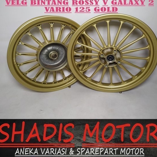 Jual Velg Bintang Motor Merk Rossy Tipe V-Galaxy-2 Ukuran 185/215 Ring ...
