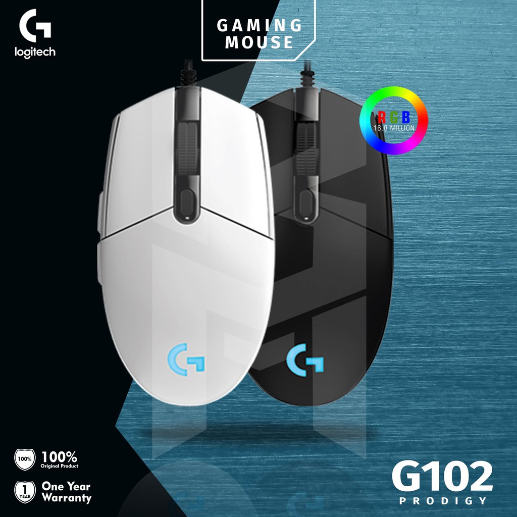 Jual Logitech G102 / G-102 Prodigy Gaming Mouse | Shopee Indonesia