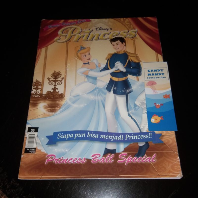 Jual Buku Disney Princess Ball Special No 36 Siapa Pun Bisa Jadi ...