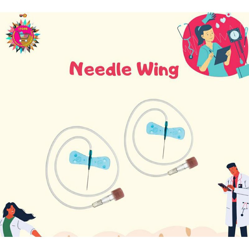 Jual Needle wing / injeksi / suntikan / infus | Shopee Indonesia