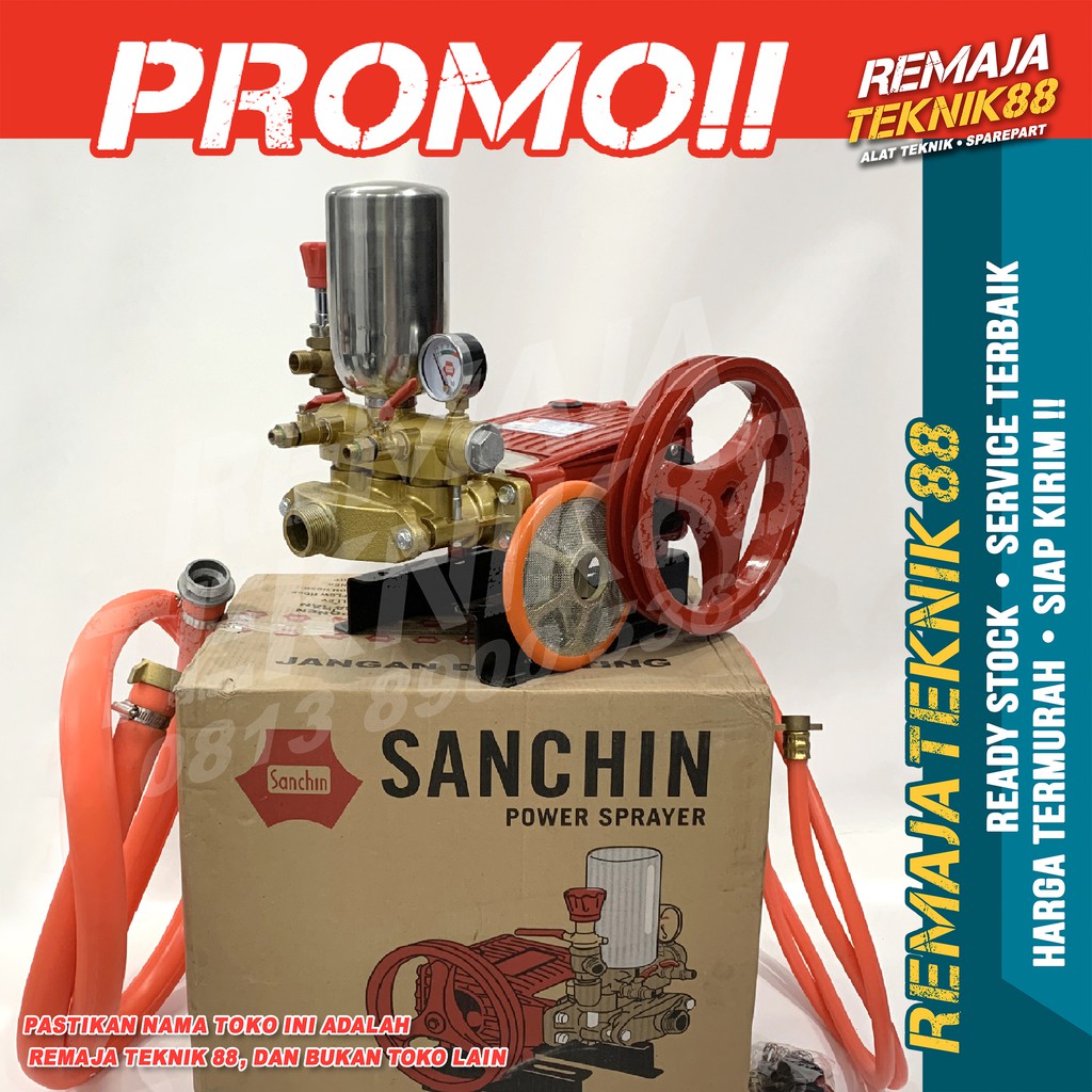 Jual MESIN CUCI STEAM BENSIN / ENGINE POWER JET SPRAYER / SANCHIN SCN 45 / SCN-45 / MESIN ...