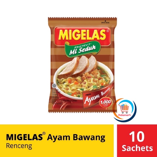 Jual Migelas 28 gr 1 Renceng isi 11 sachets | Shopee Indonesia
