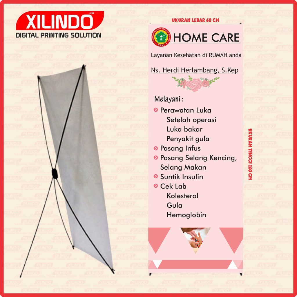 Jual PAKET STAND BANNER XBANNER IKLAN PROMOSI PRODUK USAHA KEGIATAN ...
