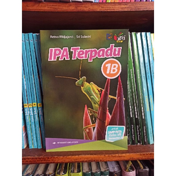 Jual BUKU IPA TERPADU 1B KELAS 1 7 VII SMP ERLANGGA KURIKULUM 2013 ...