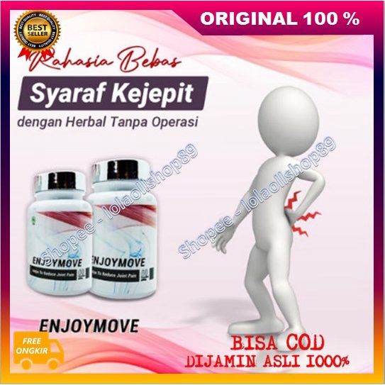 Jual Enjoymove Obat Herbal Alami Efektif Mengatasi Syaraf Kejepit ...