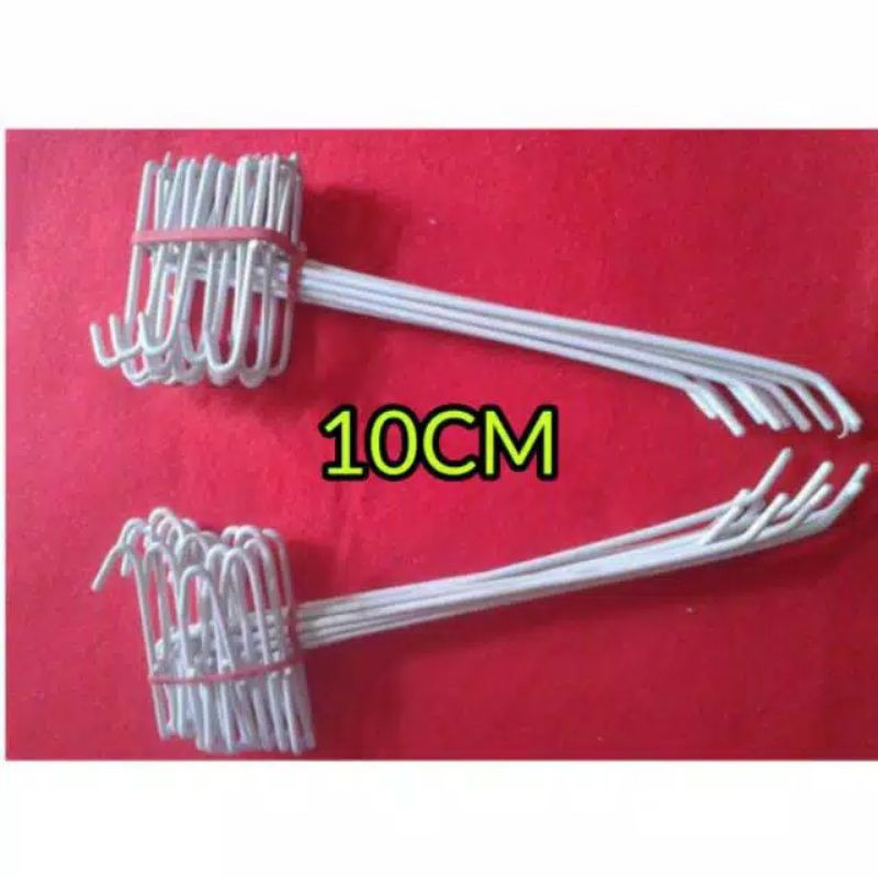 Jual Single Ram Besi Putih 10 CM Hook Cantelan Ram Gantungan Aksesoris ...
